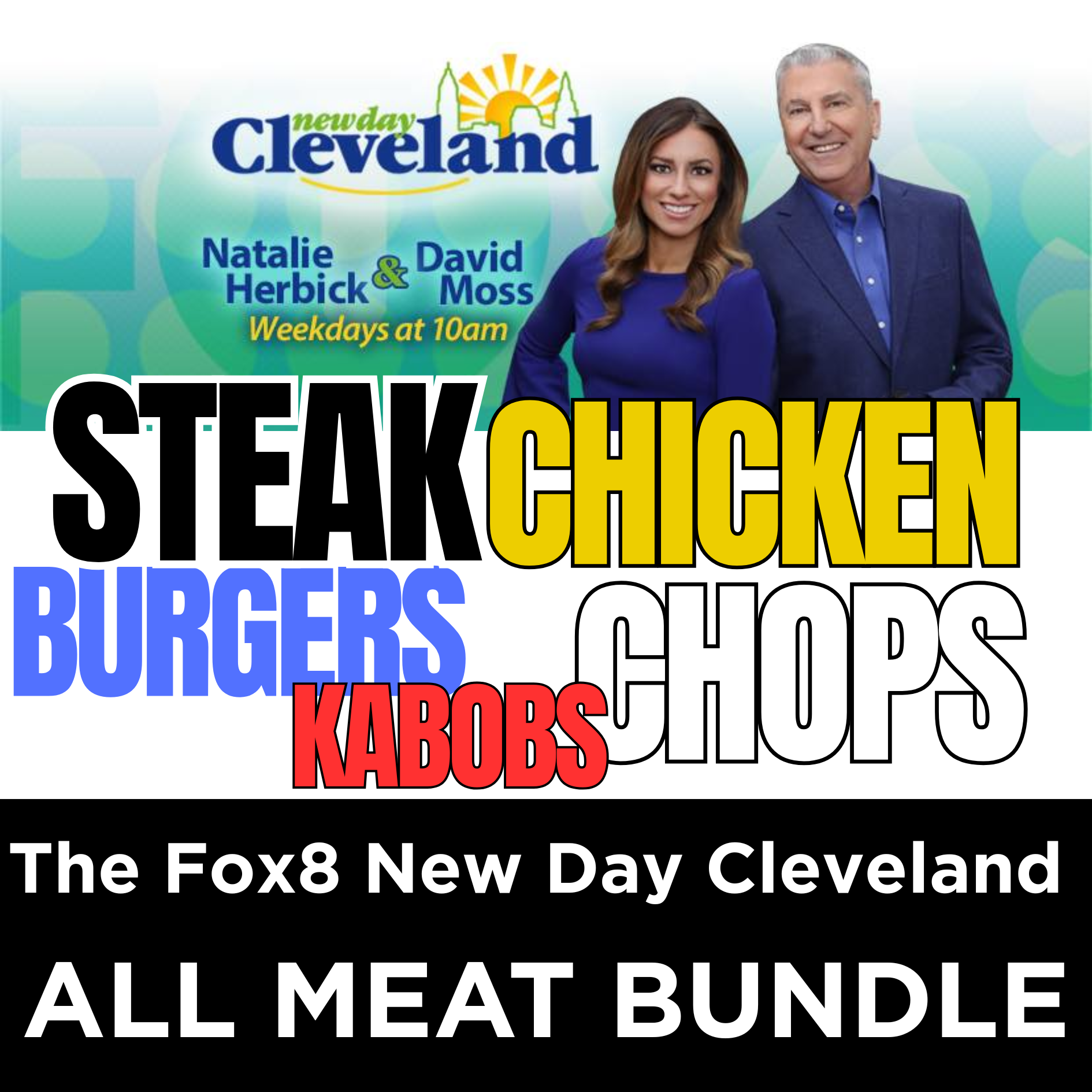 The Fox8 New Day Cleveland ALL MEAT Bundle | The Meat Guys